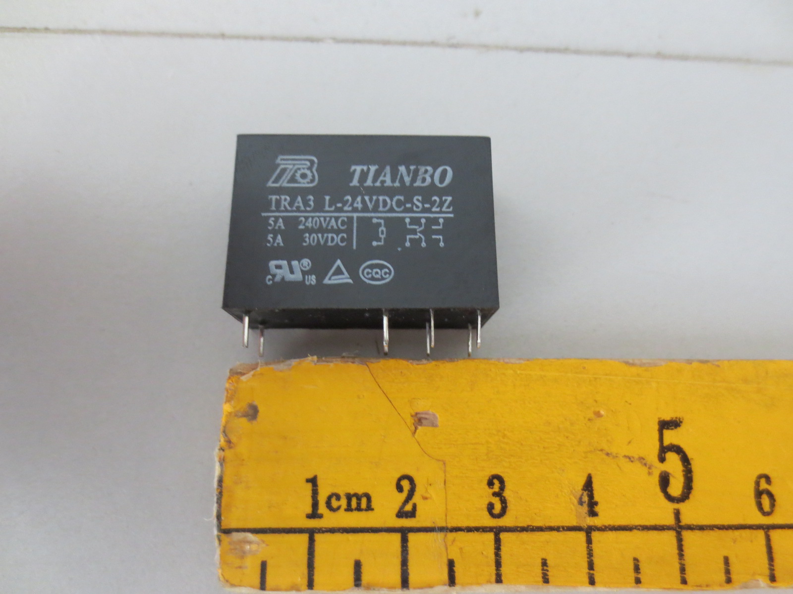 Купить Реле Tianbo (SkyWave) 24В Твин 8 контактный реле 5А 250В tra3 l ...